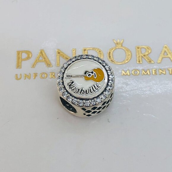 Pandora | Jewelry | Pandora Nashville Tennessee Double Sided Enamel ...